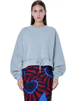 Dries Van Noten Dries Van Noten Women Haserfiela Sweatshirt Gray