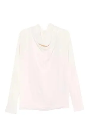 TOTÊME Cowl-neck Draped Top