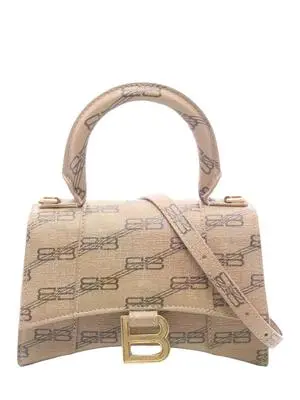 Balenciaga 2010s Xs Hourglass Tote Bag - Neutrals
