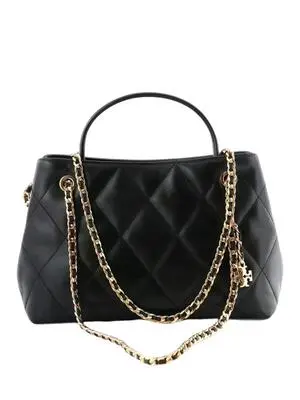 Tory Burch Small Fleming Carryall Bag - Black