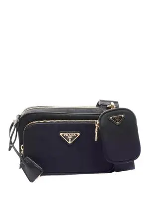 Prada 2020s Re-nylon Shoulder Bag Black
