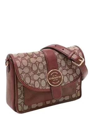 COACH Lonnie Signature Shoulder Bag