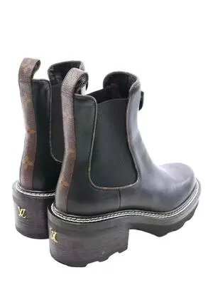 LOUIS VUITTON 2021 Beaubourg Line Chelsea Boots - Black