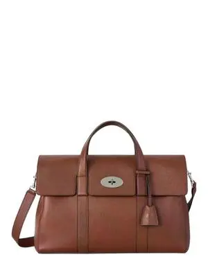 Mulberry Small Piccadilly Leather Tote Bag - Brown