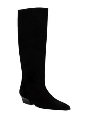Gant Suede Knee-high Boots - Black