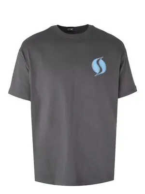 Stance Logo-print Cotton T-shirt - Grey