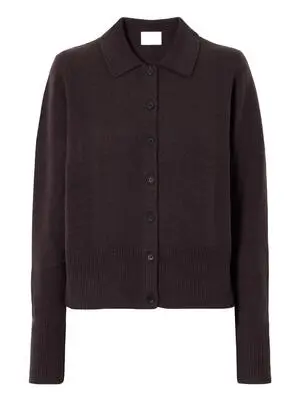 LE KASHA Ribbed Cashmere Cardigan