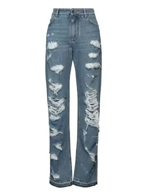 Dolce & Gabbana Straight-leg Jeans - Blue
