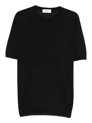 LARDINI Short-sleeve T-shirt - Black