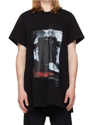 JULIUS Prayer Flare T-shirt - Black