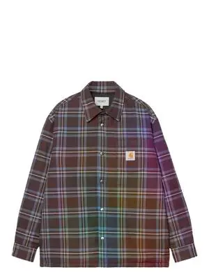 Carhartt Work In Progress Baird Checked Shirt Jacket - Brown