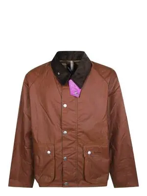 PAUL SMITH LOVES BARBOUR Transport Wax Jacket - Rosso