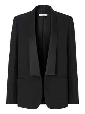 Fendi Tailored Shawl Lapel Blazer - Black