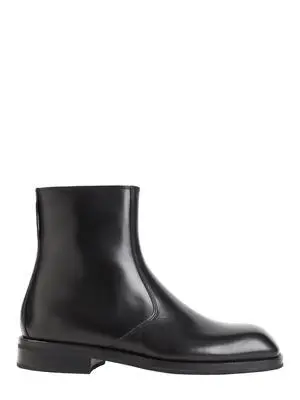 LEMAIRE Lemaire Men's Leather Zipped Boots