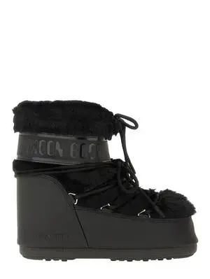 Moon Boot Moon Boot Icon Low Mini Unisex Boots Black