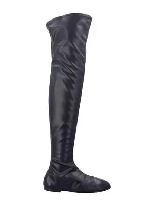 Gimaguas Over-the-knee Flat Boots - Nero