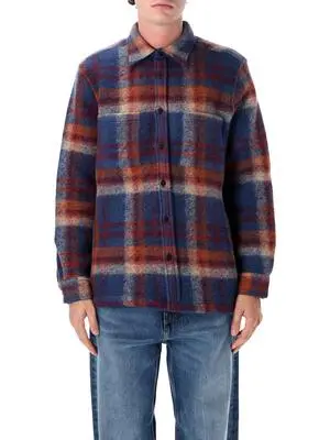 Portuguese Flannel Brushed Plaid Flannel Shirt - Multi Check