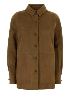 RÓHE Rohe Mud Suede Shirt For Women