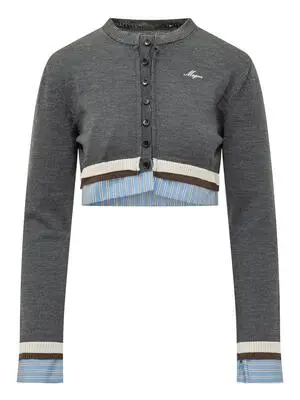 MSGM Mini Knit Sweater - Grey