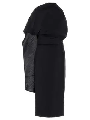 RÓHE Midnight Gabardine Mini Dress - Blue