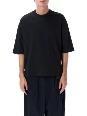 Comme Des Garçons Oversized Cotton T-shirt - Nero