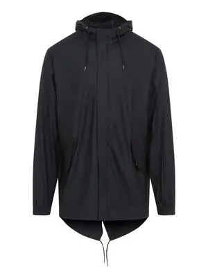 Rains Fishtail Jacket - Black