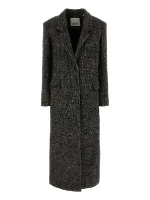 ISABEL MARANT ÉTOILE Isabel Marant Embroidered Wool-Blend Ealine Jacket