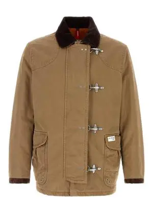 FAY Biscuit Cotton Padded Jacket - Camel