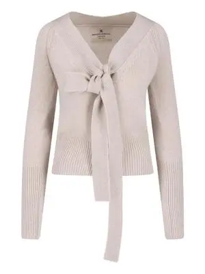 ERMANNO SCERVINO Ermanno Scervino Women's Cashmere Tie-Front Cardigan Sweater