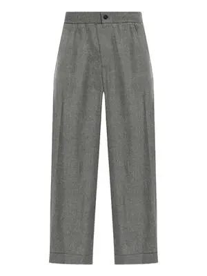 Giorgio Armani Wool Trousers - Grey