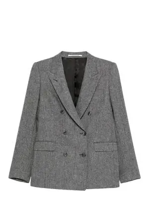 TAGLIATORE Tagliatore Wool Double-Breasted Jacket