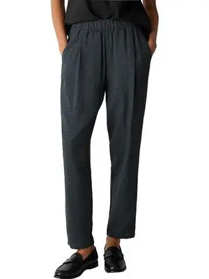 Eileen Fisher Tapered Ankle Pants - Eucalyptus