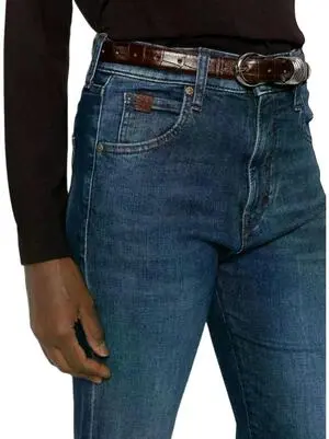 JACOB COHЁN Faded-finish Straight-leg Jeans - Blue