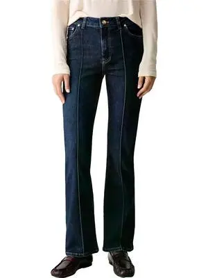 Gant Seam-detail Flared Jeans - Blue