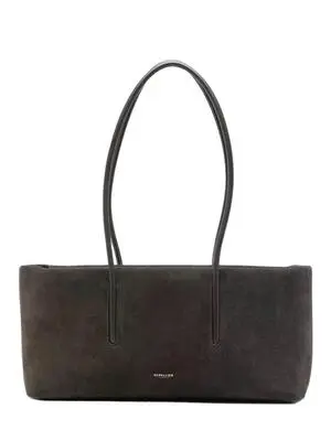 DEMELLIER Stockholm Suede Shoulder Bag - Brown