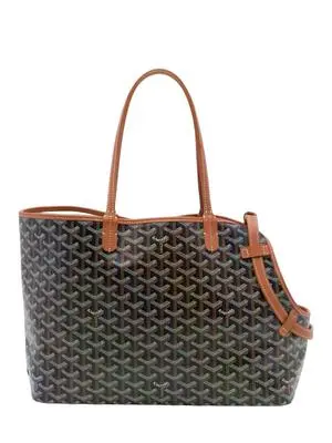 Goyard 2023 Goyardine Chien Gris Pet Carrier Travel Bag - Black