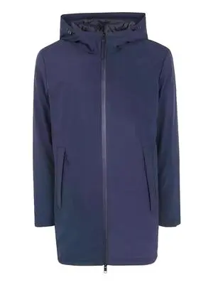 PEOPLE OF SHIBUYA Hooded Zip-up Performance Jacket - Blue