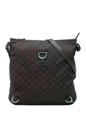 GUCCI 2016-2026 Gg Nylon Abbey D Ring Crossbody Bag