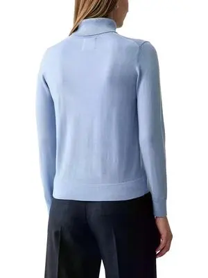 Gant Roll-neck Sweater - Purple