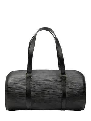 LOUIS VUITTON 1996 Epi Soufflot Handbag - Black