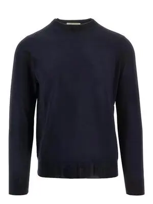 THE PULL Crew-neck Sweater - Blue