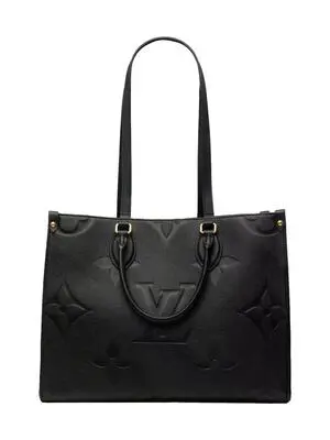 LOUIS VUITTON 2020 Monogram Empreinte Onthego Mm Satchel - Black