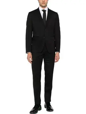 Brian Dales Single-breasted Suit - Black