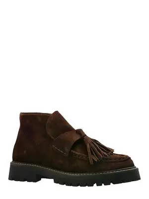 POSA Aosta Tassel Ankle Boots