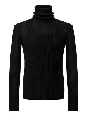 EGONLAB Ribbed-knit Roll-neck Sweater