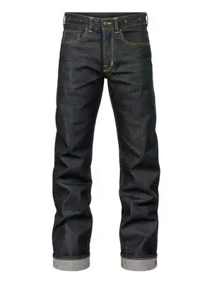 PIKE BROTHERS 1937 Roamer Button-detail Jeans - Blue
