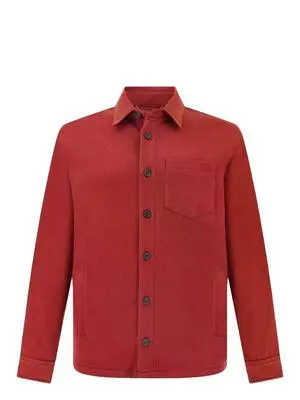 Paul & Shark Cashmere Shirt - Red