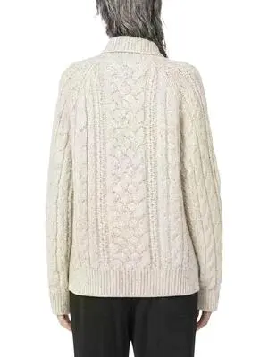 TOTÊME Cable-knit Turtleneck Sweater