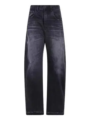LOIS Belt-loops Jeans - Black