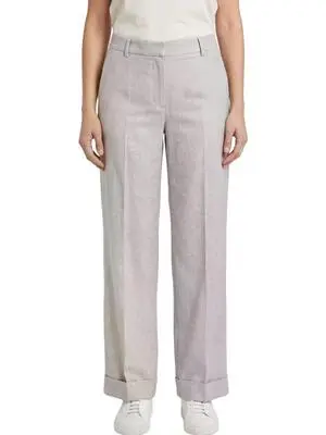 BRUNELLO CUCINELLI Straight-leg Cuffed Trousers